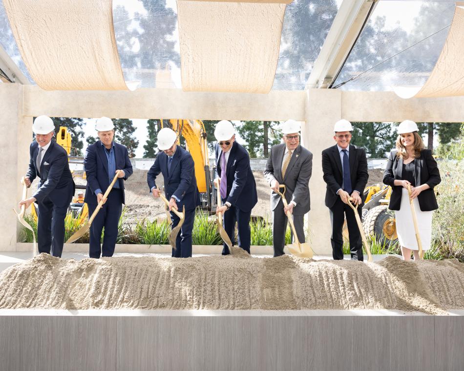 Construction begins for skyline-altering One Beverly Hills development | Urbanize LA